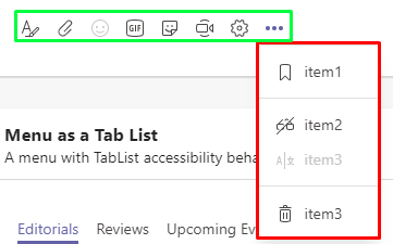 ☂ Menu: Issues to consider in converged approach · Issue #16334 · microsoft/fluentui · GitHub