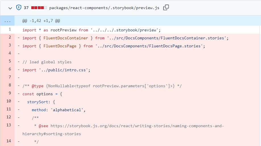 migrate-converged-pkg: generator erases custom config `.storybook/preview.js` · Issue #20750 ...