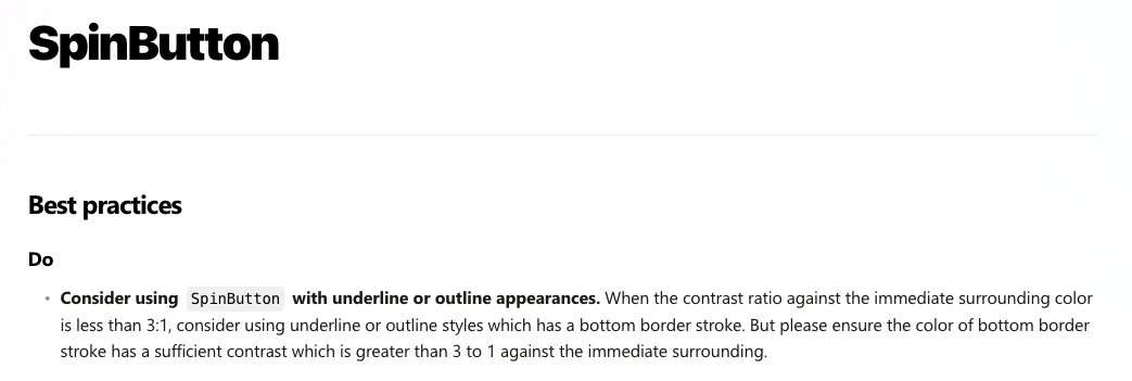 [Bug]: SpinButton stories cleanup · Issue #23594 · microsoft/fluentui · GitHub