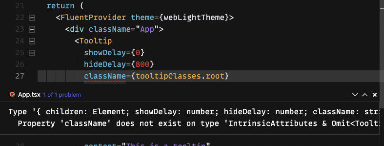 [bug] Tooltip Cannot Be Styled With Makestyles · Issue 24759 · Microsoft Fluentui · Github