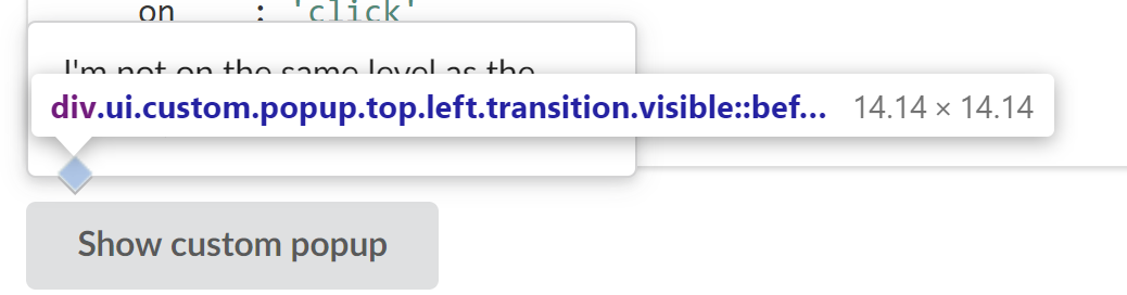 Popperjs Not So Smart Positioning Of Arrow · Issue 3618 · Semantic Orgsemantic Ui React