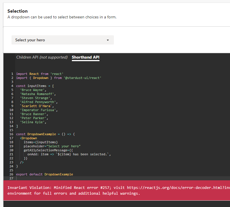 Docs Html Previews Are Broken For Some Examples · Issue 1529 · Microsoftfluent Ui React · Github