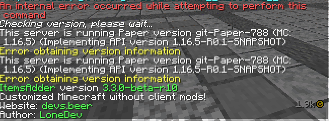 Entity error NEED HELP · Issue #2964 · PluginBugs/Issues-ItemsAdder · GitHub