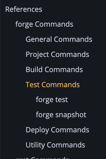 No mention of `forge coverage` in the docs · Issue #861 · foundry-rs/book · GitHub