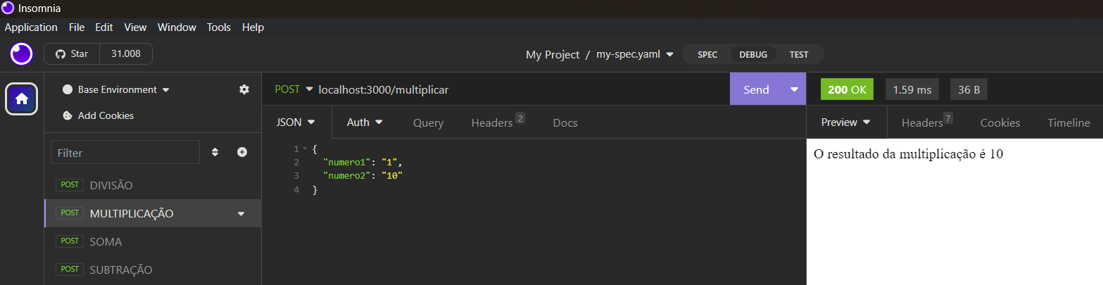 GitHub - willa-borges/calculadora-usando-um-servidor: Criei uma calculadora simples utilizando ...