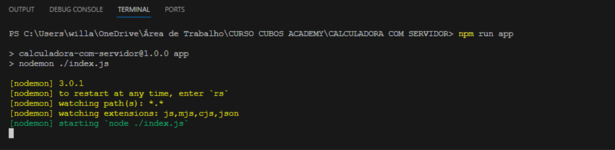 GitHub - willa-borges/calculadora-usando-um-servidor: Criei uma calculadora simples utilizando ...