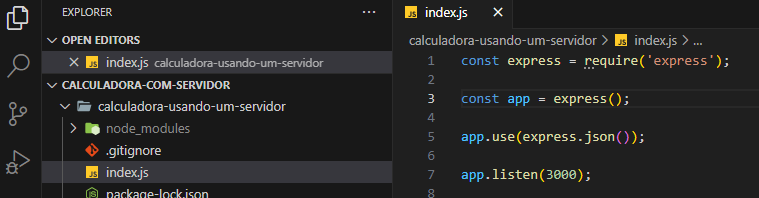 GitHub - willa-borges/calculadora-usando-um-servidor: Criei uma calculadora simples utilizando ...