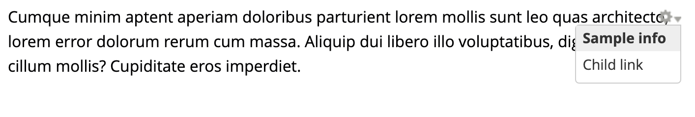 Add formatting support for informational items in contextual links · Issue #5274 · backdrop ...