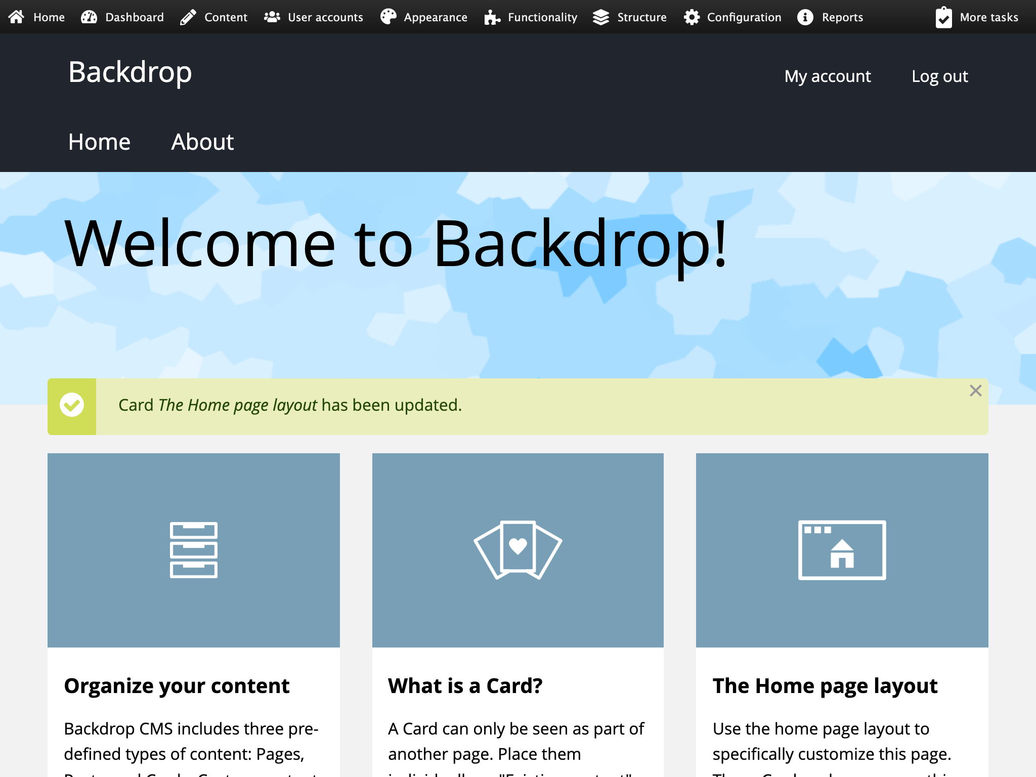 Fix margin/padding for messages on homepage (Basis) · Issue #5769 · backdrop/backdrop-issues ...