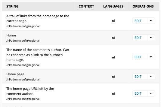 Wrong langcode data on admin/config/regional/translate if default ...
