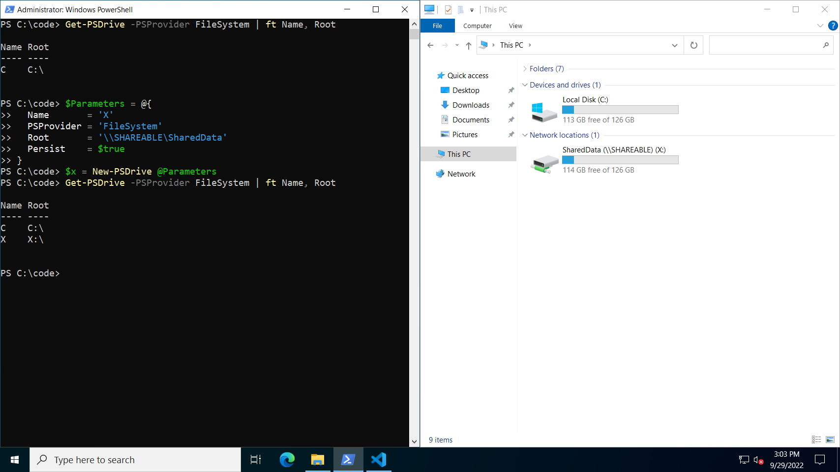 New-PSDrive -Persist does not persist across reboots · Issue #9245 · MicrosoftDocs/PowerShell ...