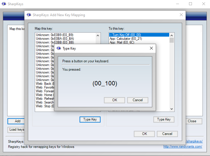 Please add multimedia key keyboard fortrek k7 plus · Issue #453 · randyrants/sharpkeys · GitHub