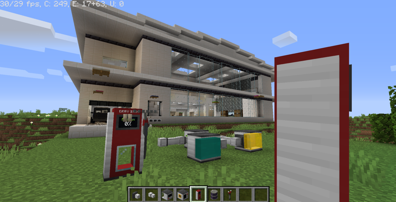 Minecraft Modern Shop Designs