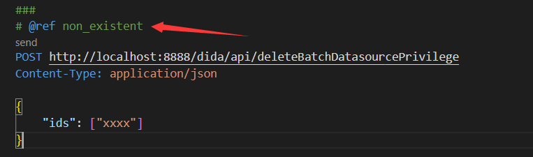 When I use @ref to reference a non-existent request, no error is prompted. · Issue #197 ...