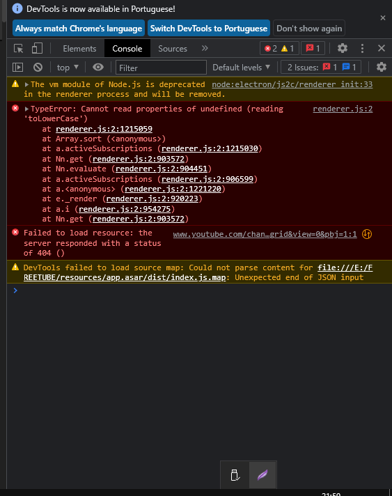Bug Side Bar Dont Show What Should I Do · Issue 3869 · Freetubeappfreetube · Github