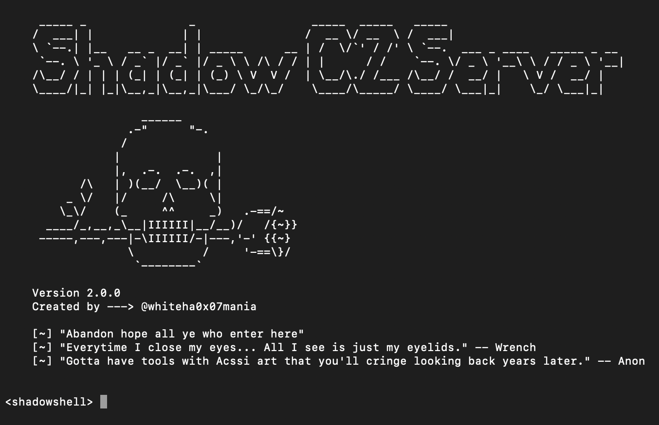 GitHub - whiteha0x07/Shadow-Command-Control-v2: Shadow Command and ...