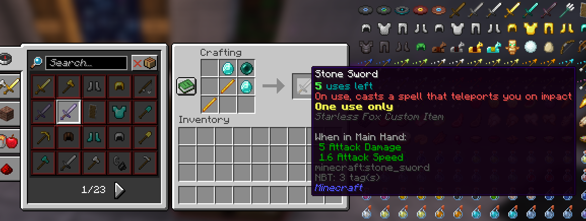 Custom Items not in recipe book · Issue #4279 · GeyserMC/Geyser · GitHub