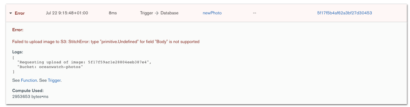 S3 image upload; trigger firing twice · Issue #102 · WildAid/o-fish-realm · GitHub