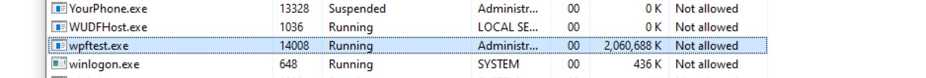 Running on .NET Core / .NET 5.0 exhibits huge memory leak when resizing, and uses alot more ...