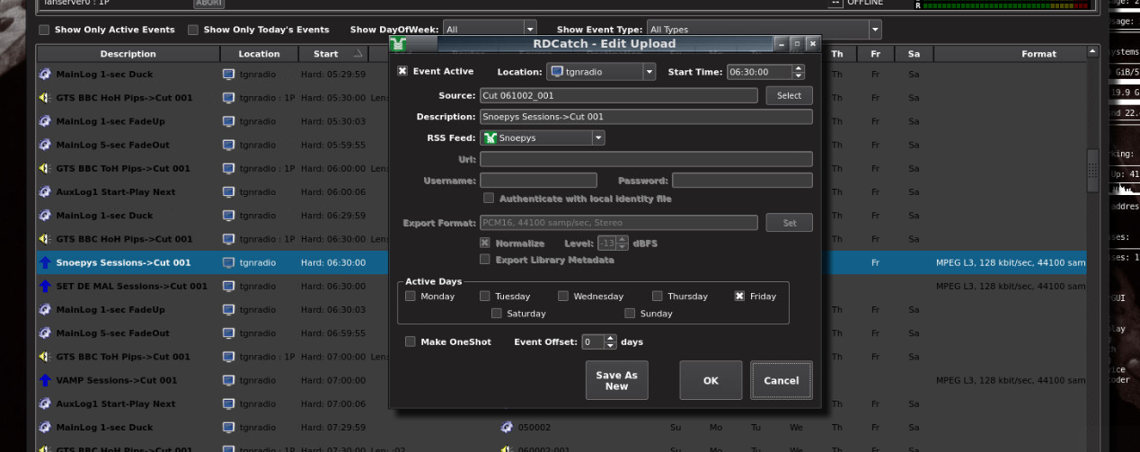 RDCatch: Silent mp3 files Uploaded to RSS feeds · Issue #827 · ElvishArtisan/rivendell · GitHub
