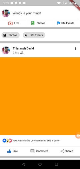 GitHub - RaashVision/fb_clone_flutter: A Facebook Clone built with ...