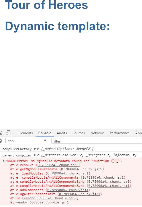 Production build remove meta data needed for dynamic compilation · Issue #8896 · angular/angular ...