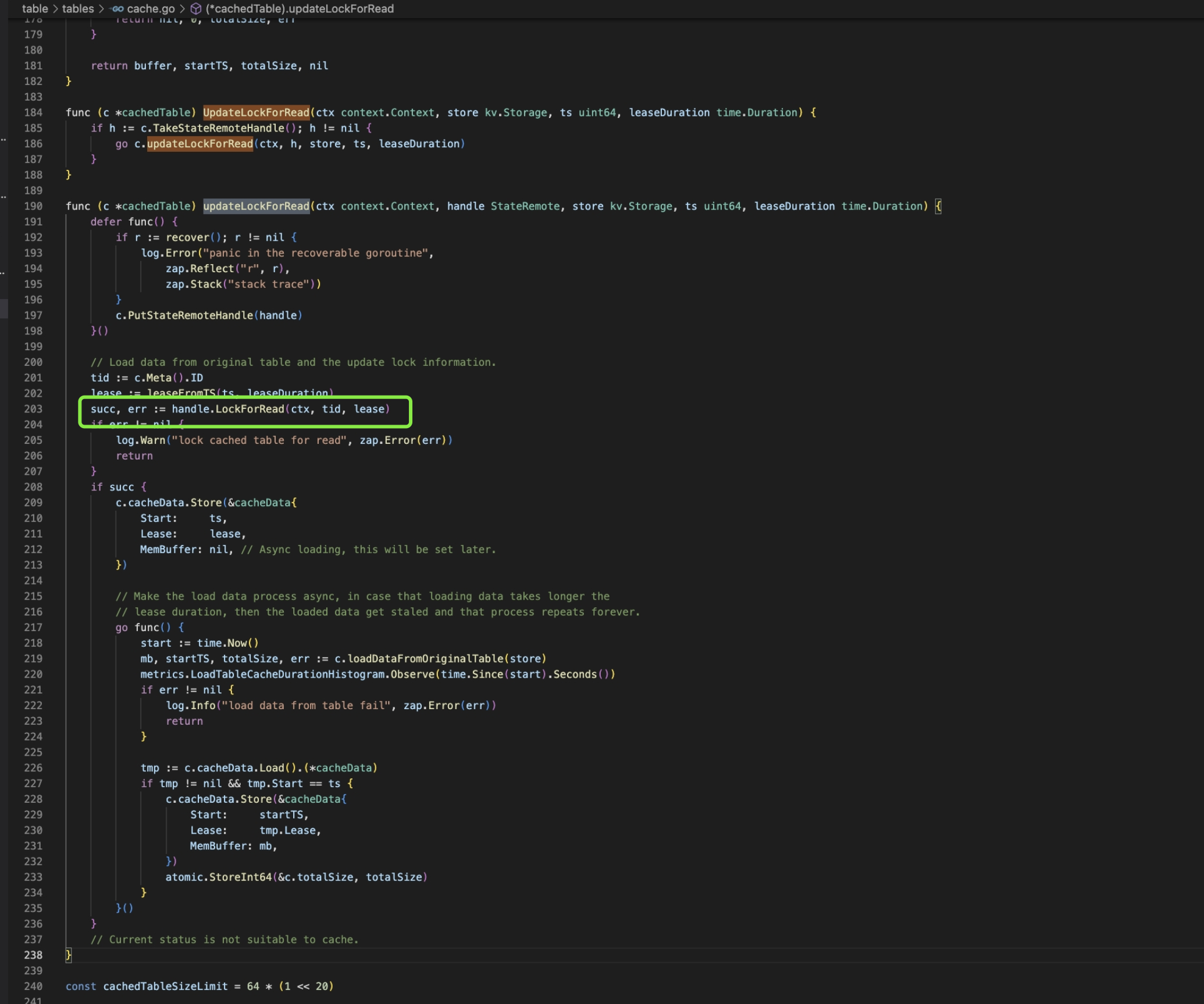 unexpected blocking when reading from cached table · Issue #42925 · pingcap/tidb · GitHub
