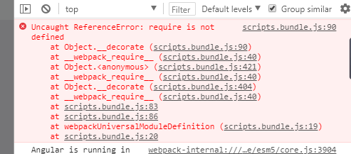 Uncaught ReferenceError: require is not defined · Issue #170 · KillerCodeMonkey/ngx-quill · GitHub