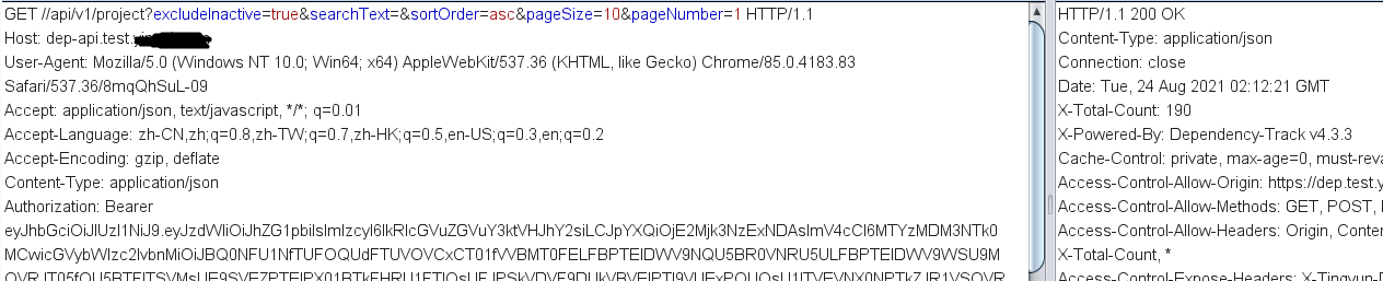 response X-Total-Count always *，Cause paging failure（Showing 1 to null ...