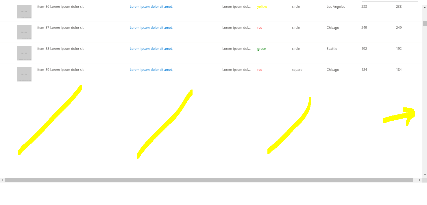 Huge white area below last DetailsList row · Issue #16178 · microsoft/fluentui · GitHub