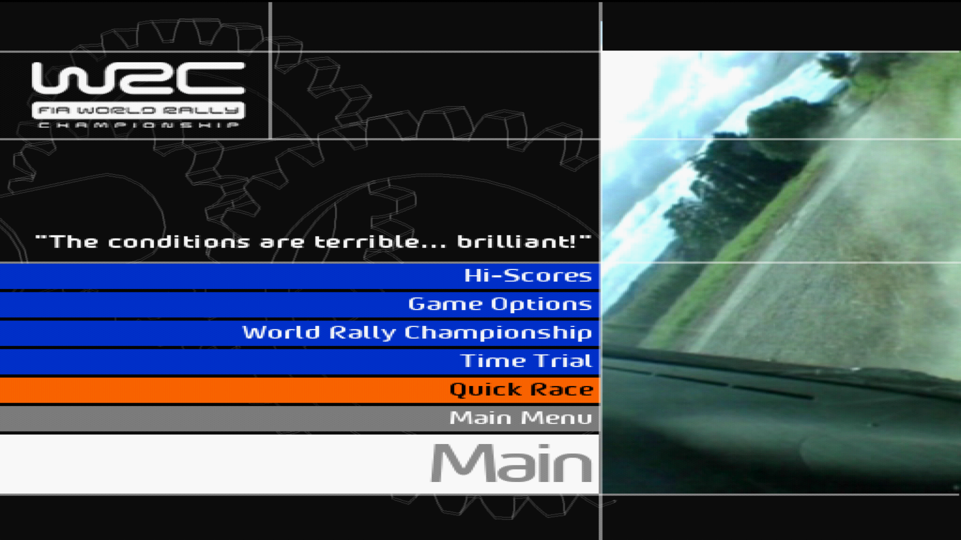 [BUG]: WRC 3 [SCES-51684] Incorrect text rendering in Vulkan and OpenGL · Issue #9979 · PCSX2 ...
