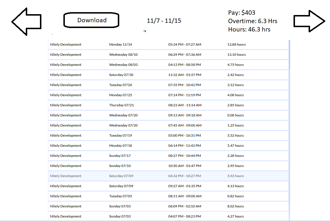Employee Timecard Update · Issue #26 · Nitely-Development/tcs-bugs · GitHub