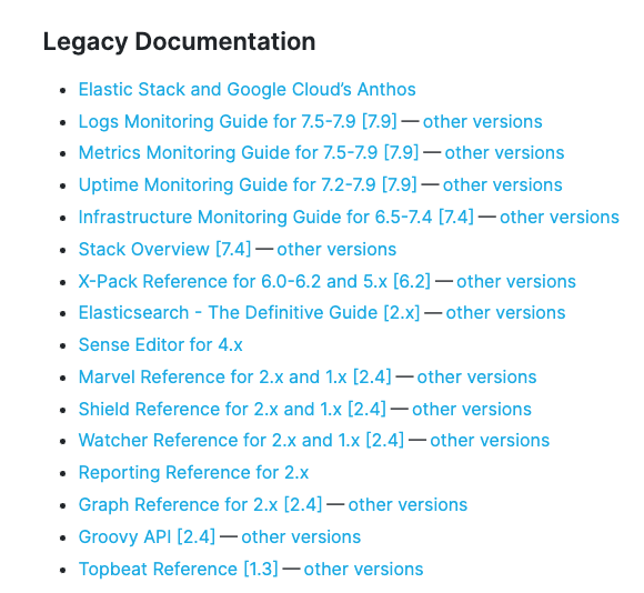 Add header to legacy observability docs · Issue #793 · elastic/observability-docs · GitHub
