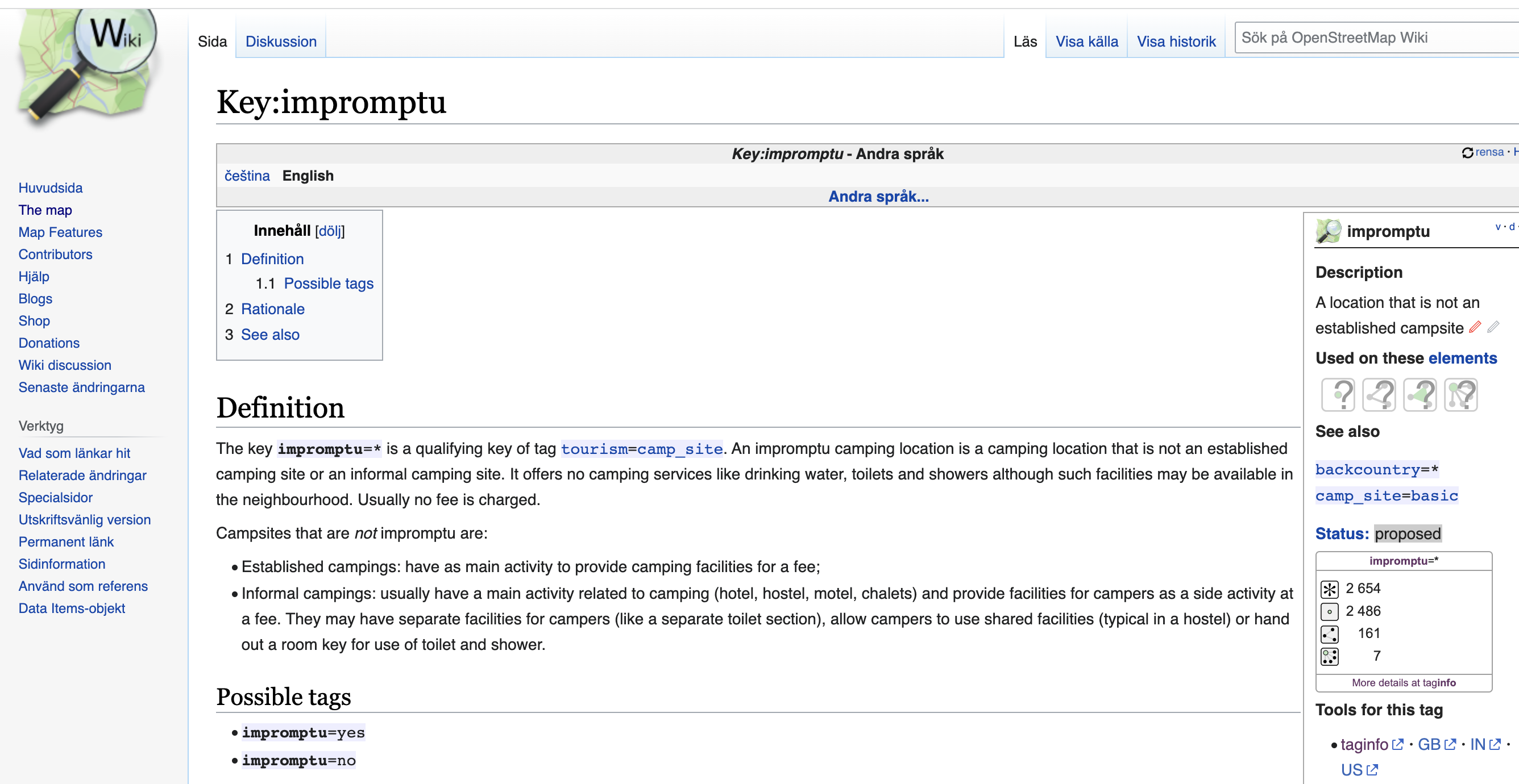 Hur skall grillplatser beskrivas ex. erbjuder utsikt över P3173 - Skick, Tillgänglighet · Issue ...