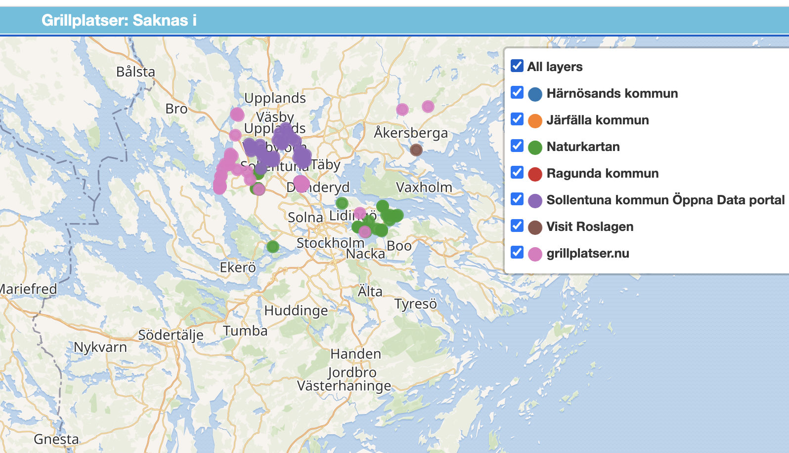 Saknas i Öppna data från kommun eller annan aktör · Issue #30 · dpriskorn/svenska-grillplatser ...