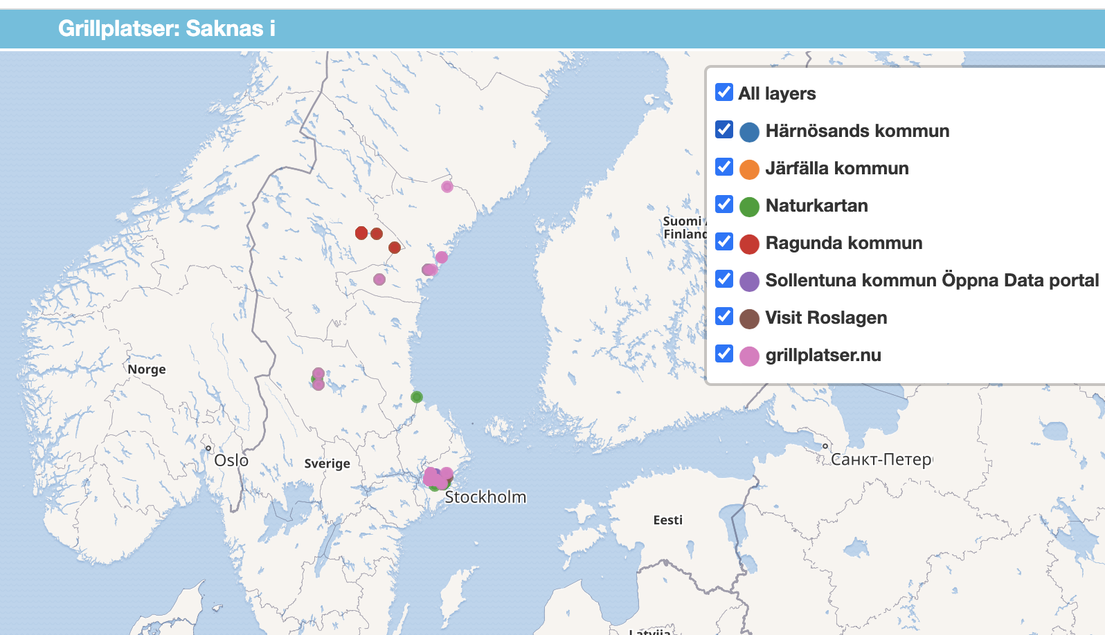 Saknas i Öppna data från kommun eller annan aktör · Issue #30 · dpriskorn/svenska-grillplatser ...