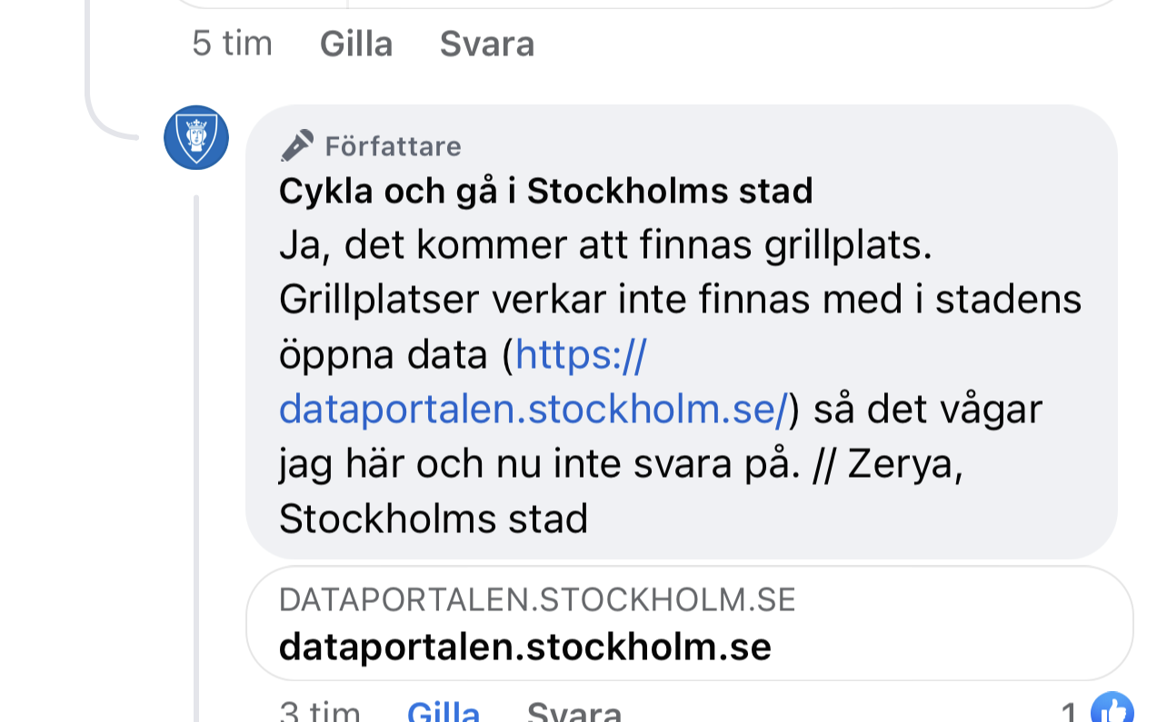Grillplatser Stockholms stad · Issue #12 · dpriskorn/svenska-grillplatser · GitHub