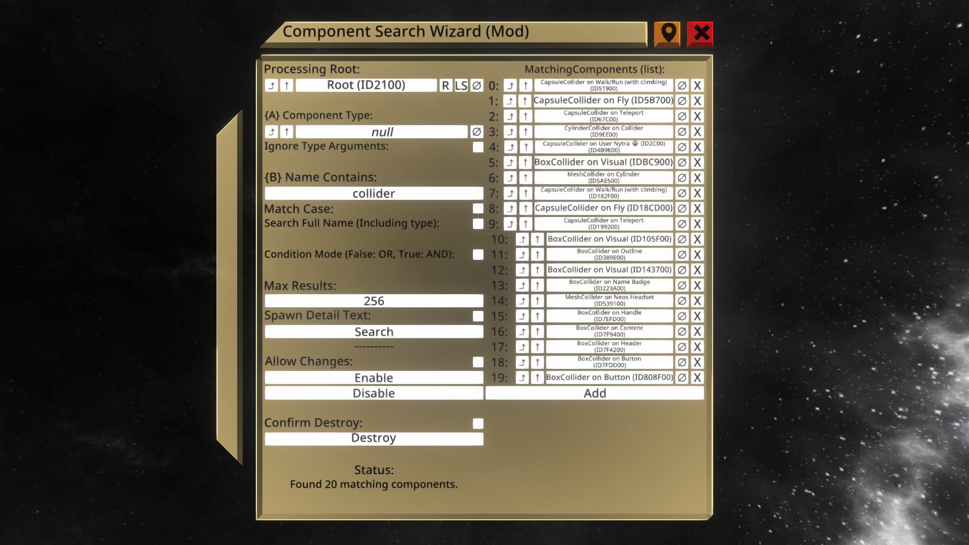 GitHub - Nytra/NeosComponentSearchWizard: A NeosModLoader mod for Neos VR that provides a wizard ...
