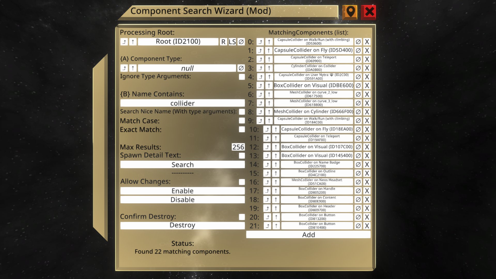 GitHub - Nytra/NeosComponentSearchWizard: A NeosModLoader mod for Neos VR that provides a wizard ...