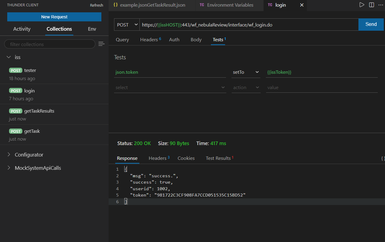 Cannot set environment variable on simple JSON response · Issue #331 · thunderclient/thunder ...