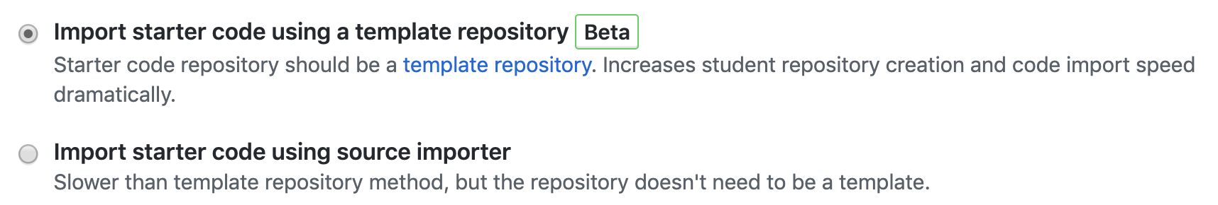 Beta Option Selected Per Default · Issue 2375 · Github Education Resources Classroom · Github