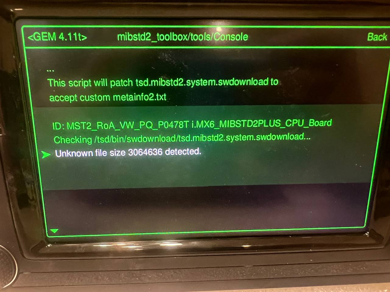 PLACE YOUR SUPPORT DUMPS IN THIS ISSUE! · Issue #93 · olli991/mib-std2-pq-zr-toolbox · GitHub