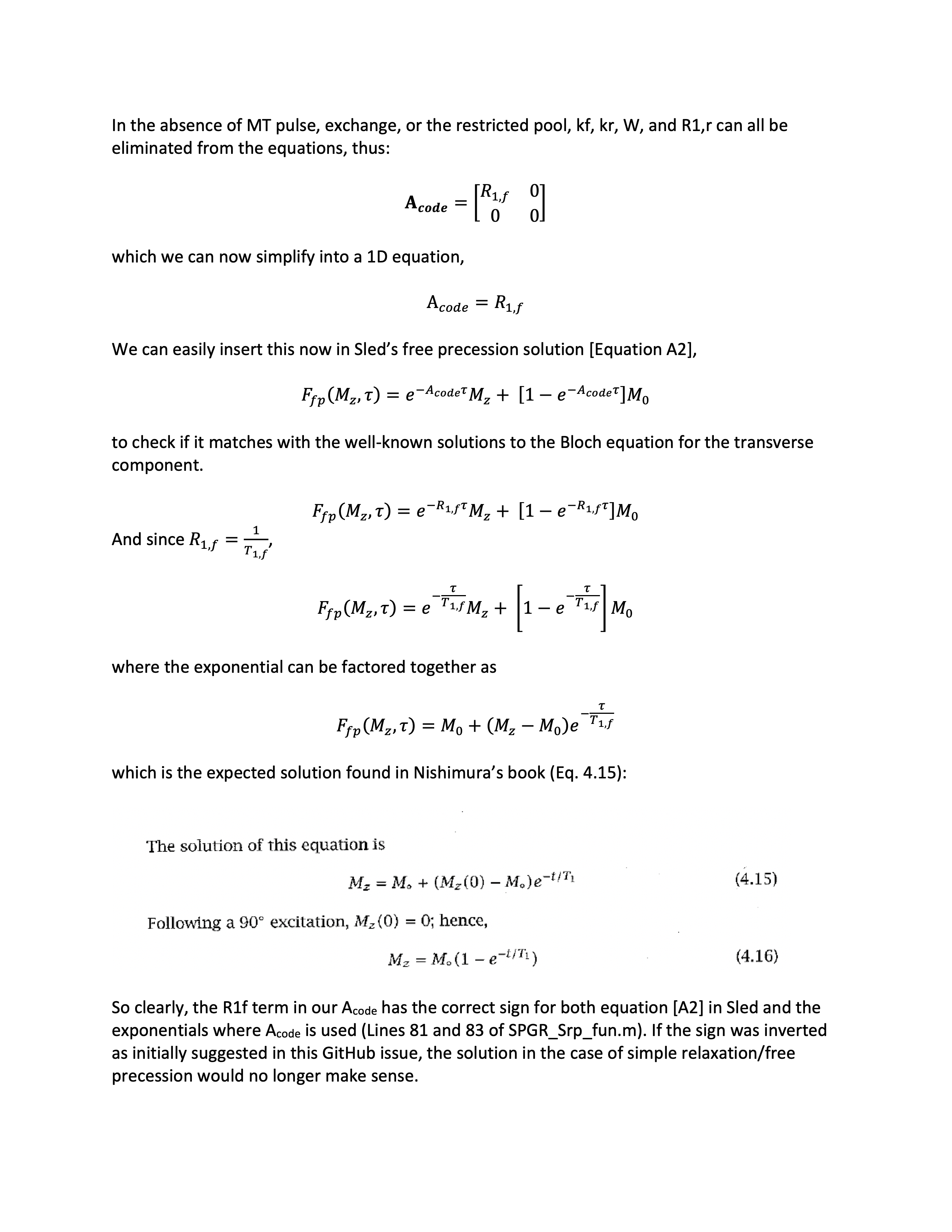 Missing negative sign in MT-SPGR equation · Issue #448 · qMRLab/qMRLab · GitHub