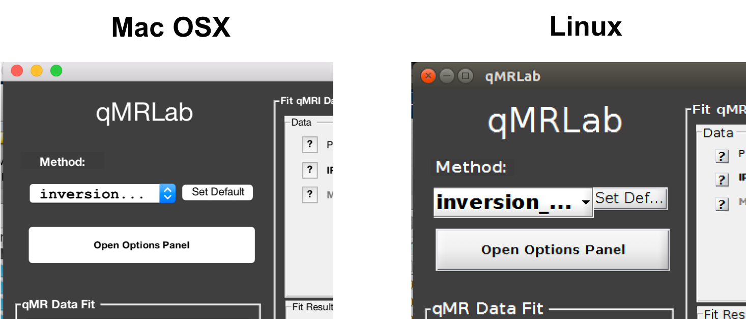 Cross-platform consistency of the size of GUI element · Issue #220 · qMRLab/qMRLab · GitHub