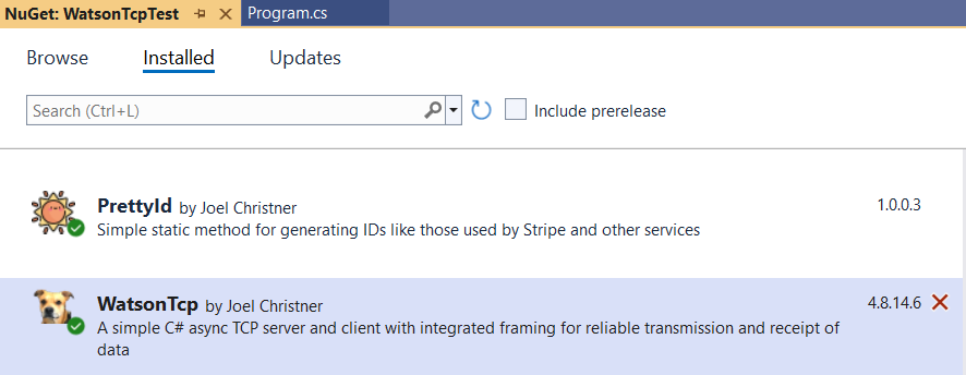 System.ObjectDisposedException on WatsonTCPClient.Connect() · Issue #177 · dotnet/WatsonTcp · GitHub