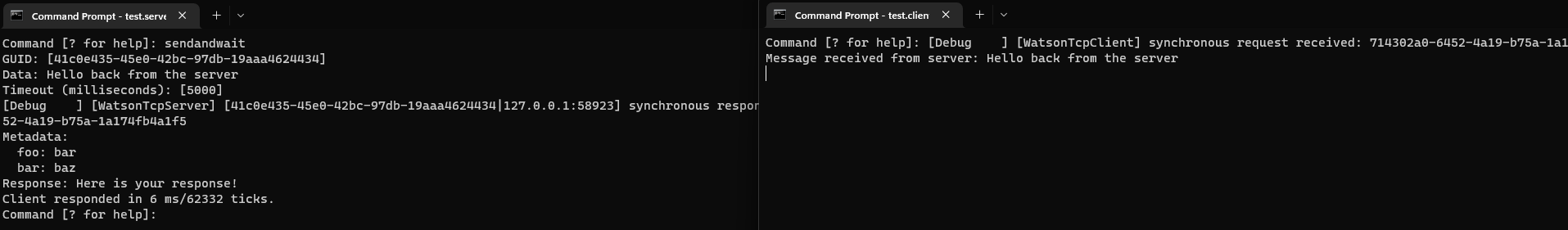 SendAndWait does not work anymore after v5 update · Issue #221 · dotnet ...