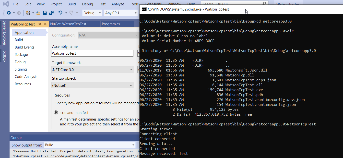 Project not working on linux · Issue #84 · dotnet/WatsonTcp · GitHub