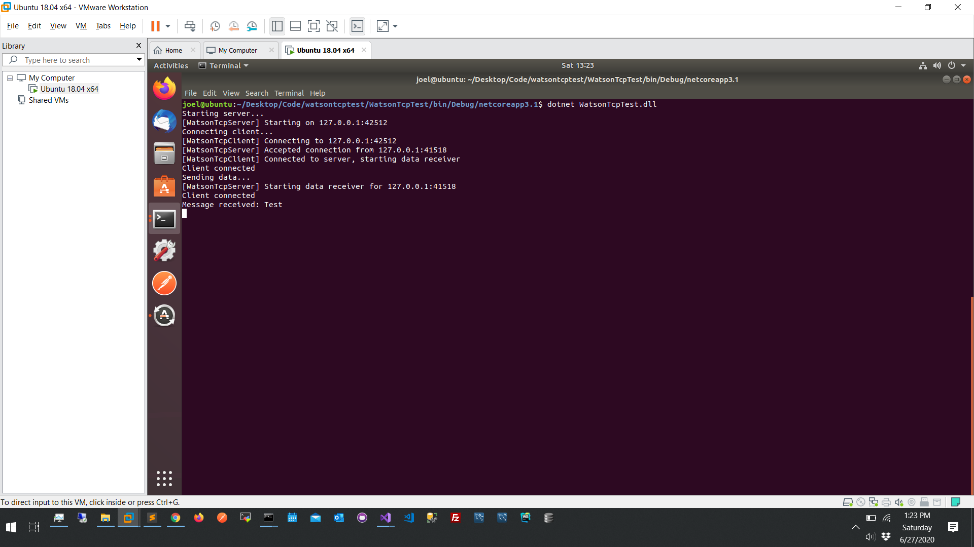 Project not working on linux · Issue #84 · dotnet/WatsonTcp · GitHub