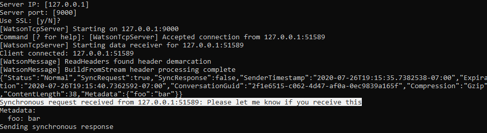 Compression issues (was GZip compression doesn't seem to work with SendAndWait) · Issue #85 ...