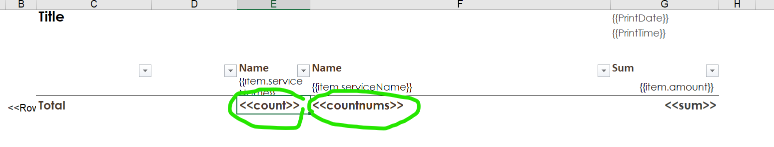 Using tag count or countnums · Issue #188 · ClosedXML/ClosedXML.Report · GitHub